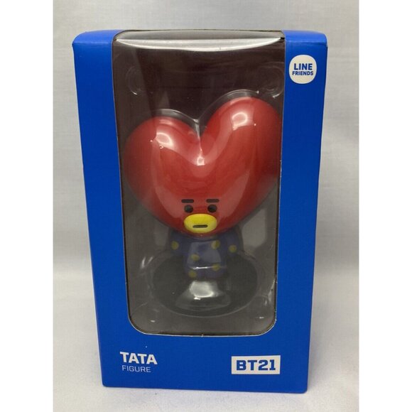 Toys | Bts Bt21 Tata Figure Line Friends New Open Box | Poshmark